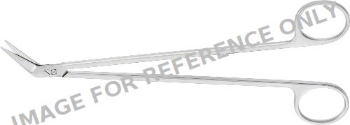 POTTS-DE MARTEL Vascular Scissors, angled, 45 °, sharp/sharp, 185 mm (7 ...