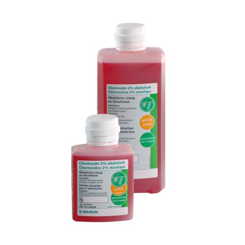 Chlorhexidine 2% alcoholic solution coloured | B. Braun